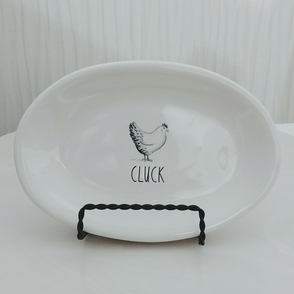 Rae Dunn | Kitchen | Rae Dunn Farm Line Cluck Chicken Oval Plate | Poshmark